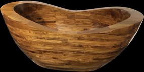 FaKOPA Luxusní dřevěná vana z kvalitního teaku NATASHA