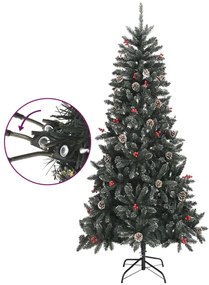 Umělý vánoční stromek se stojanem zelený 240 cm PVC,  345182 HangarStore.cz