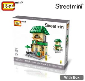 Stavebnice LOZ Mini - Prodejny Varianta: Kavárna, s krabicí