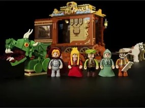 Lumibricks Medieval Troop Carriage / 1248 dílků / od 16 let