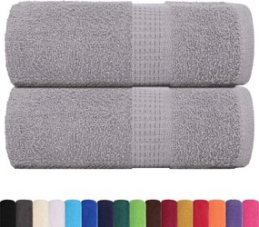 Ručníky FROGN 2 ks šedé 30x30 cm 360 g/m² 136824