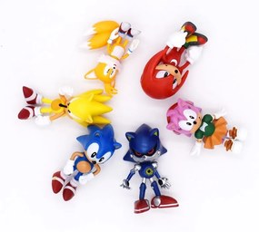 Figurky Ježek Sonic 6 ks