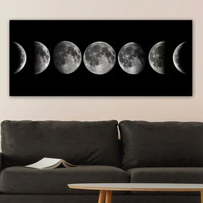 Obraz Fáze měsíce 120x50 cm