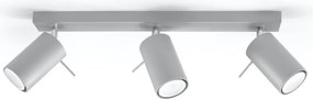 Sollux Lighting Stropní svítidlo RING 3 šedé