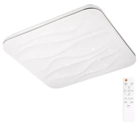 Polux | LED Stmívatelné stropní svítidlo DESERT na dálkové ovládání LED/72W/230V | SA1074