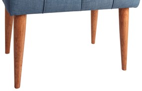 Atelier del Sofa Taburet New Cool - Saxe Blue, Modrá