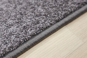 Vopi, Metrážový koberec Capri šedý - neúčtujeme odřezky z role, na míru, šíře 2m,3m,4m, šedá, ab (mřížka), dětský pokoj