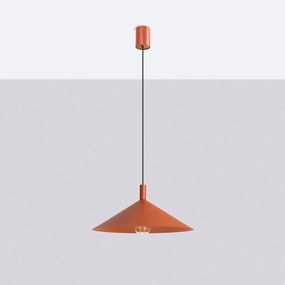 Sollux Lighting Závěsné svítidlo NOX 40 okrově červené