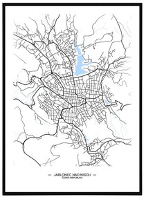 Jablonec nad Nisou - 50x70 cm Obraz