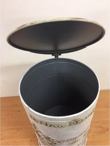 Clayre &amp; Eef Vintage nášlapný odpadkový koš - 29*35*45 cm