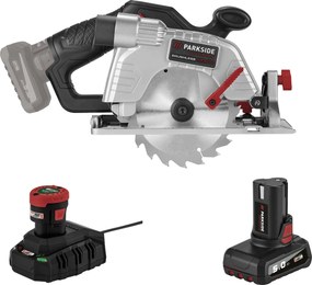 Parkside Performance® Aku ruční okružní pila Phksap 12 B2, 2 Ah a 5 Ah
