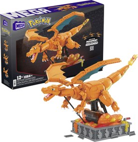 Stavebnice mattel mega pokémon construx motion charizard