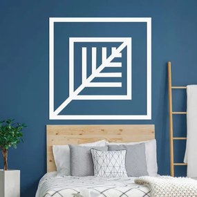 Geometrická dřevěná dekorace na zeď - Moderní design | SENTOP HDF0397-B