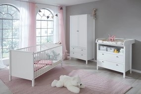Dětský pokoj pro miminka THEBÉ s dvoudveřovou skříní