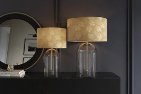 Designová stolní lampa Gellert 47 cm zlatá