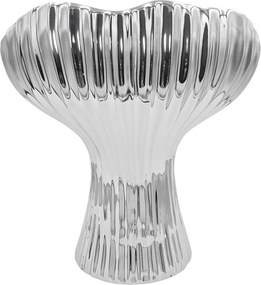 Obal Na Květináč Váza Květináč květináč Keramika 27 CM K333-1 Silver