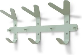 Šedozelený ocelový nástěnný věšák 66 cm Frondo – Spinder Design