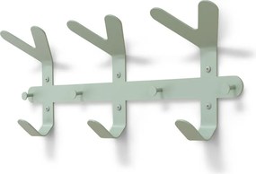 Šedozelený ocelový nástěnný věšák 66 cm Frondo – Spinder Design