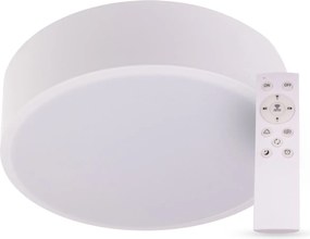 T-LED SMART TUYA Bílé LED stropní svítidlo kulaté 500mm 48W CCT s DO 105465