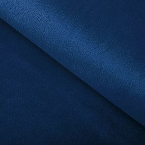 Biante Sametový kulatý ubrus Velvet Premium SVP-036 Námořnická modrá Ø 130 cm