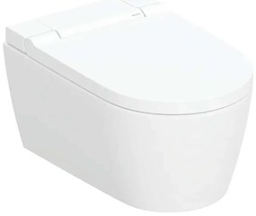 Geberit AquaClean - Elektronický bidet Sela s keramikou, závěsný, TurboFlush, SoftClosing, KeraTect, matná bílá 146.220.JT.1