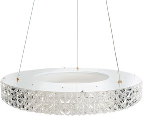 Toolight Toolight, LED závěsné osvětlení 40cm, 24W, 4000K, MS001-CP, růžové zlato, OSW-09610