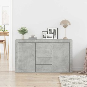 Servírovací skříň Betonově šedá 120 x 36 x 69 cm 3333859