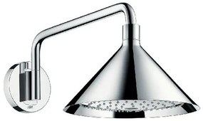 Axor - Horní sprcha 240 2jet se sprchovým ramenem a designem Front, chrom 26021000