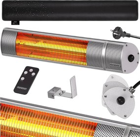 Infrazářič MZH2000 stříbrná 2000W
