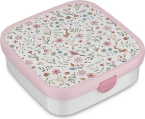 Bílý/růžový plastový dětský svačinový box Fairy Wonders – Mepal