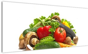 Směs zeleniny, obraz (100x40cm)