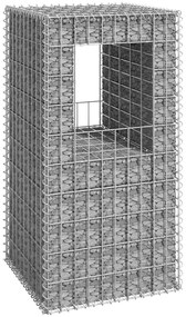 Gabionový sloupek 50 x 50 x 100 cm železo