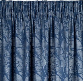 ZATEMŇOVACÍ ZÁVĚS NA PÁSCE SCARLET 135X270 CM NÁMOŘNICKÁ MODRÁ