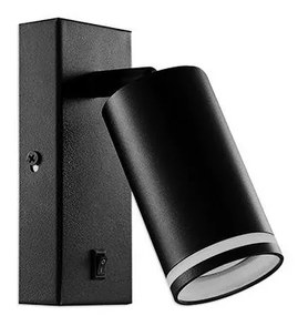 Illumaxx Nástěnné bodové svítidlo 1xGU10/35W/230V černá OS0019