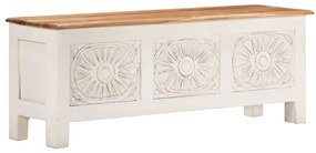 vidaXL Úložný box 110 x 30 x 40 cm masivní akáciové dřevo