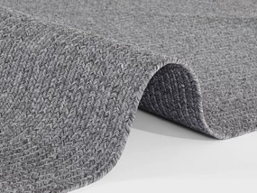 NORTHRUGS - Hanse Home koberce Kusový koberec Braided 105551 Light Grey kruh – na ven i na doma - 150x150 (průměr) kruh cm