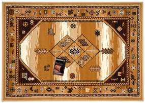 Alfa Carpets  Kusový koberec TEHERAN T-375 beige - 120x170 cm