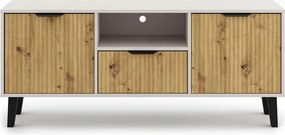TV stolek Borg Duo 2d1s kašmír / dub artisan