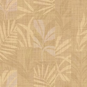 Luxusní hnědo-béžová vliesová tapeta s listy,  Z18922, Trussardi 7, Zambaiti Parati