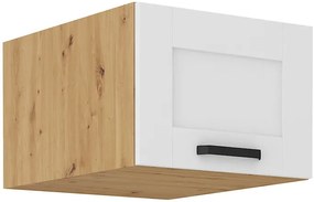 Kuchyňská skříňka LUNA 50 NAGU-36 1F korpus: dub artisan, barva dvířek: bílá