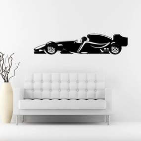 Auto Formule 1 - vinylová samolepka na zeď 100x22cm