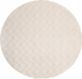 200x200 (průměr) kruh Kusový koberec Diamond Cut 800 Cream kruh