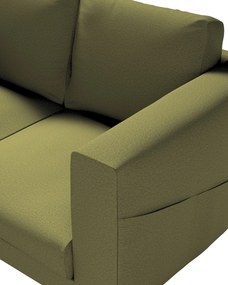 Potah na pohovku IKEA Norsborg 2-místná barva zelená látka pletený vzor