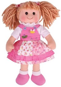 Bigjigs Toys Látková panenka Hayley 34 cm