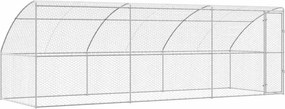 Psí kennel 3 ks Stříbrná 6 x 2 x 2 m Pozinkovaná ocel 3368337