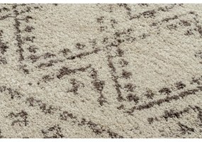 Kusový koberec Shaggy Raba krémový 140x190cm