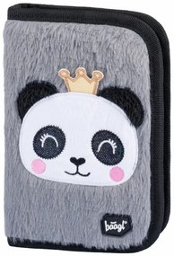 BAAGL Školní penál klasik dvě chlopně Panda