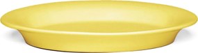 Dezertní talíř Ursula oválný 18 cm žlutý