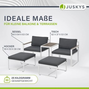 Juskys Zahradní sedací souprava Bari