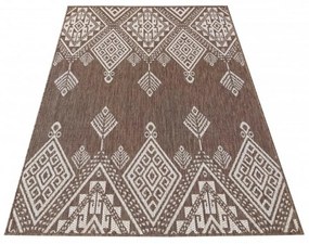 Oboustranný kusový koberec Merlin hnědý 2 80x150cm